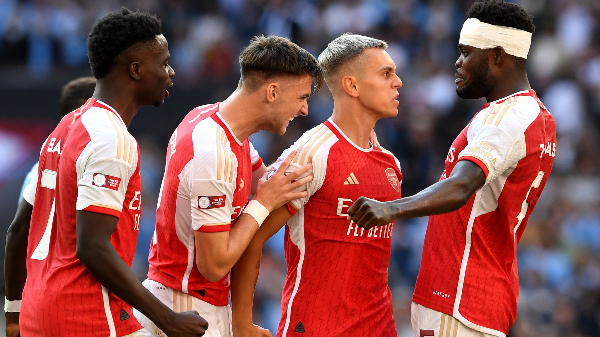 Arsenal 1-1 Man City (4-1 on pens): Gunners lift Community Shield after ...