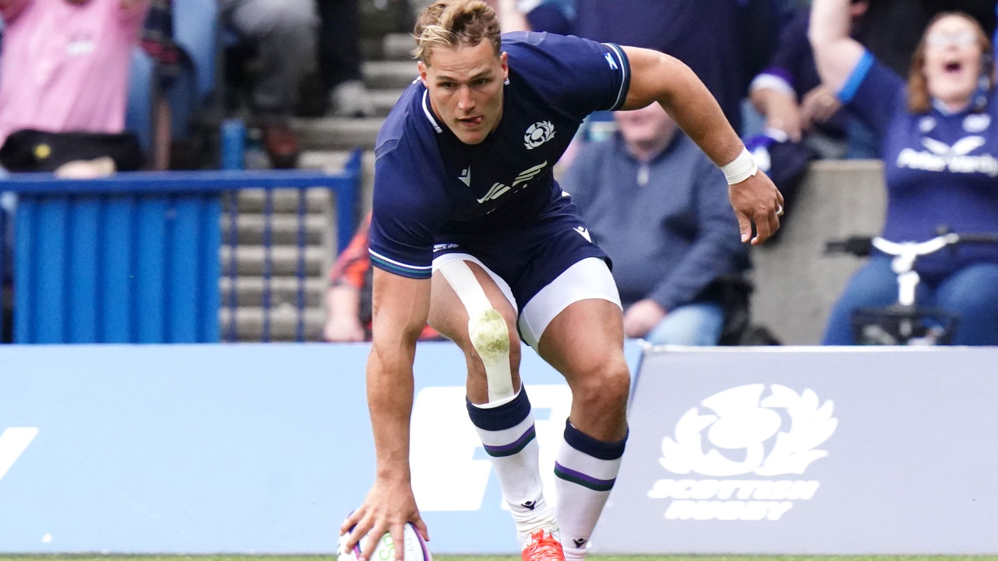 Scotland 33-6 Georgia: Duhan van der Merwe stars as Scots blitz Georgia ...