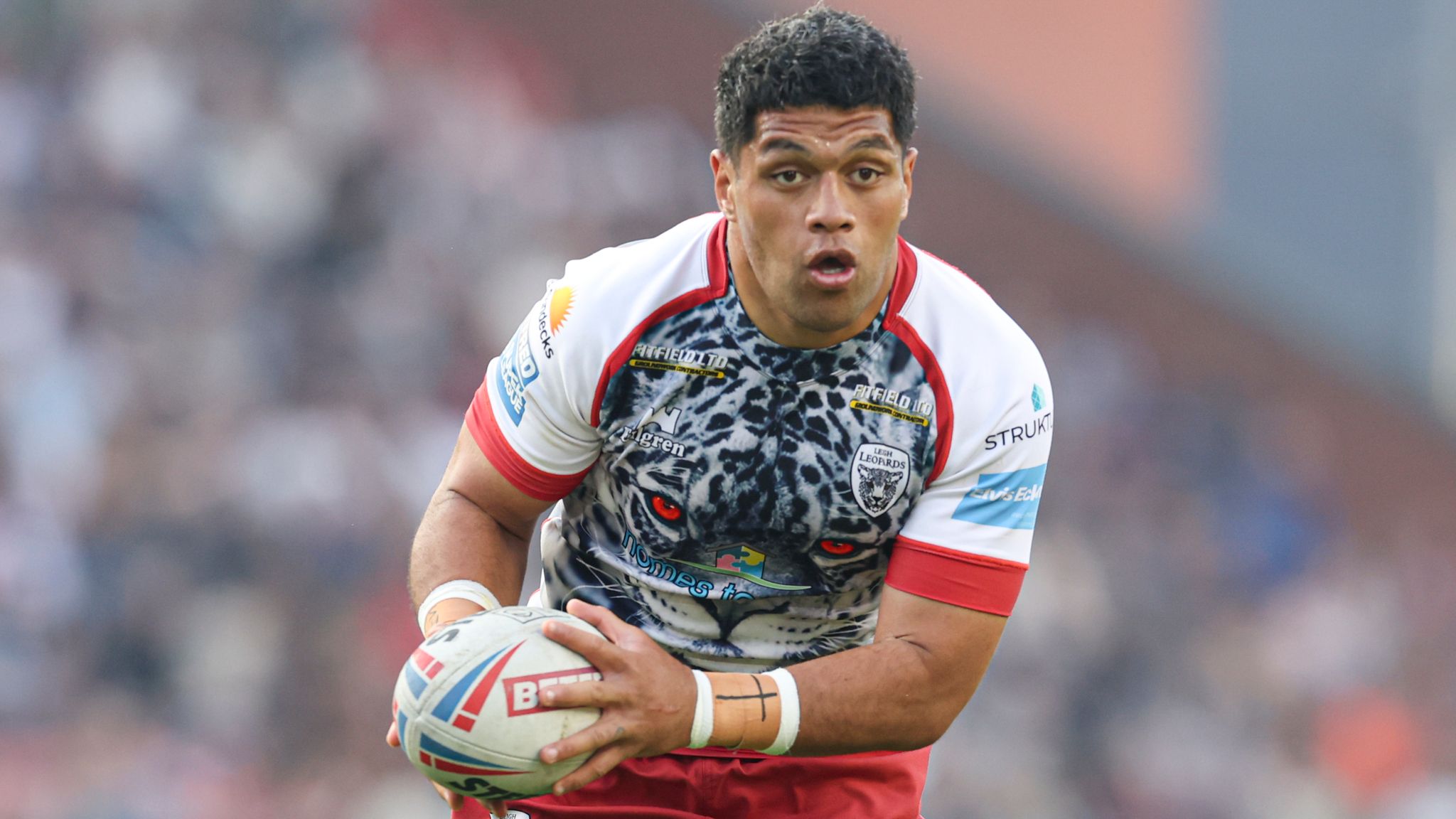 Challenge Cup final: Leigh Leopards' John Asiata on semi-final tackle ...
