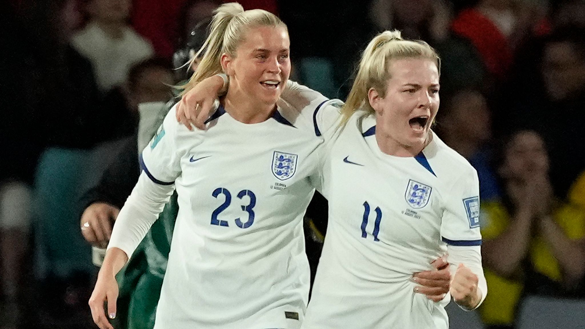 England 2-1 Colombia: Alessia Russo winner sees Lionesses set up Women ...