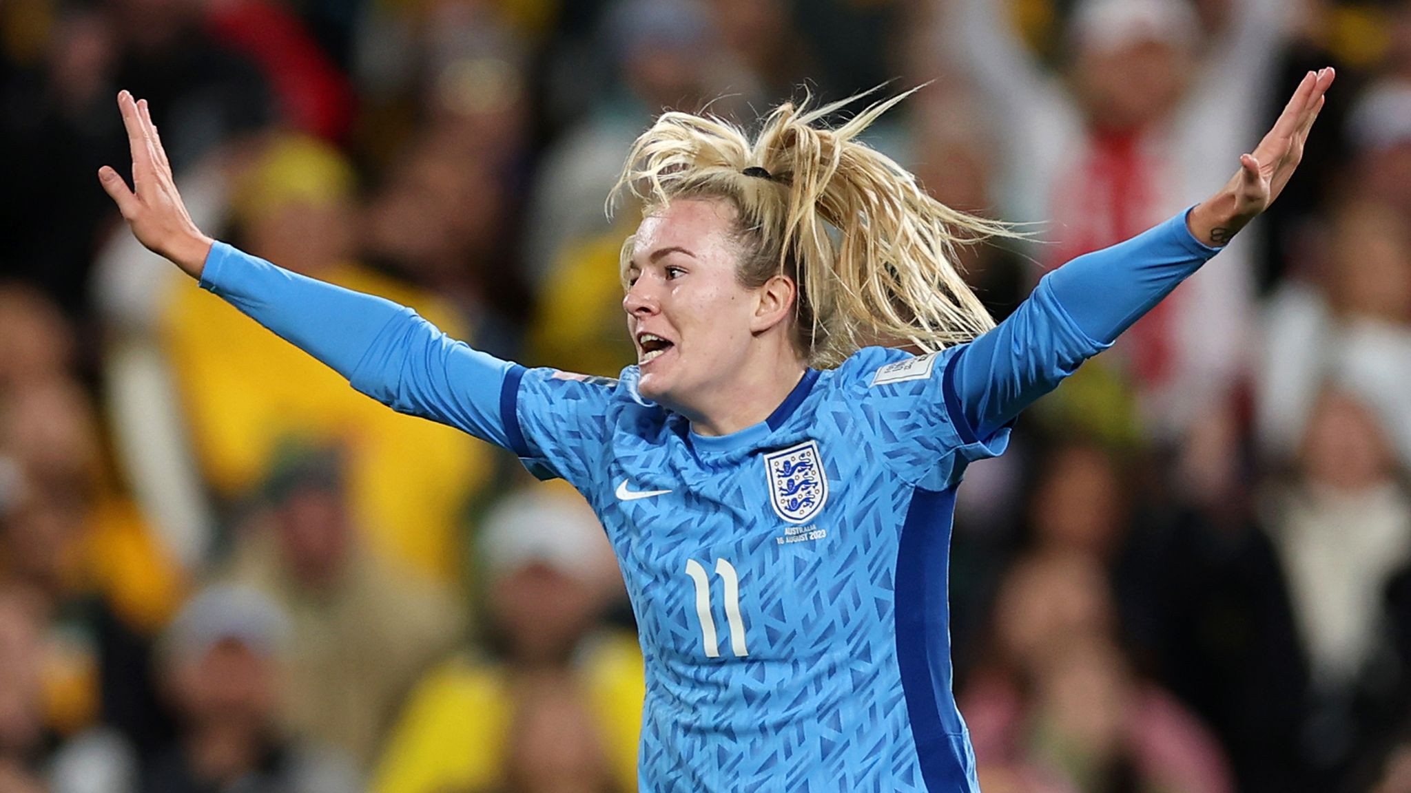 Australia 1-3 England: Sarina Wiegman's Lionesses make history as ...