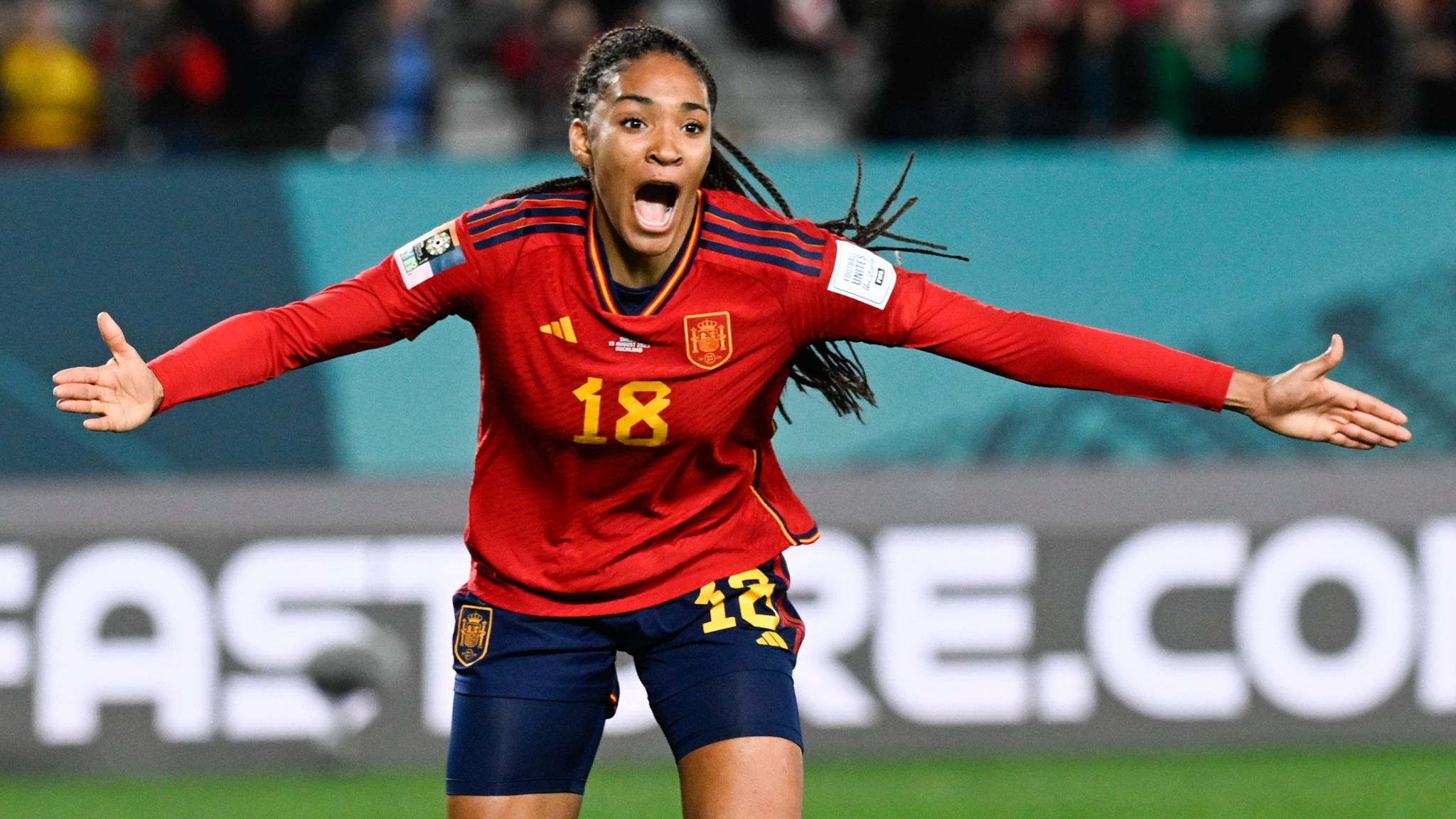 Spain 2-1 Sweden: Olga Carmona fires Spain into first Women's World Cup ...