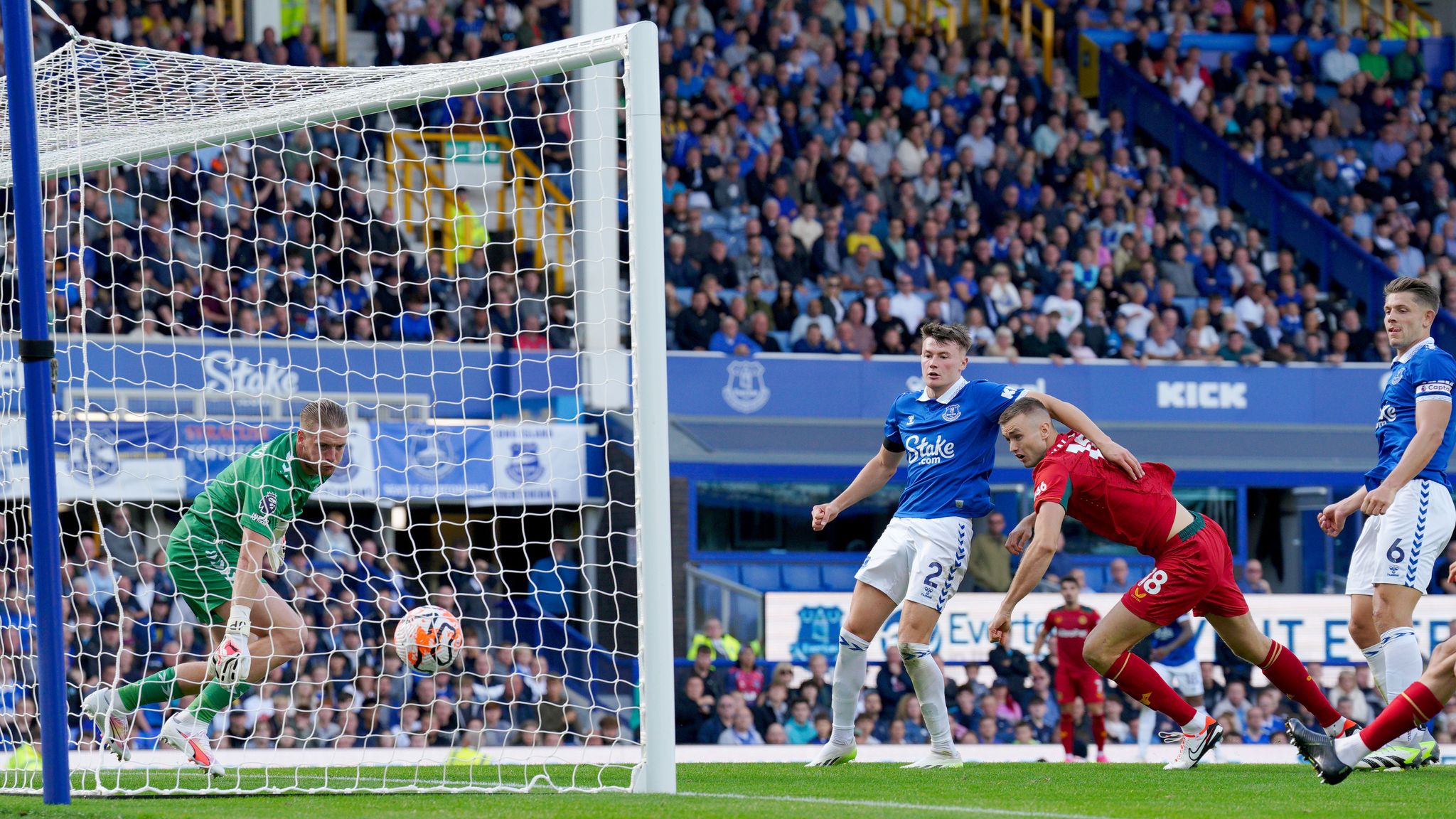 Everton 0-1 Wolves: Late Sasa Kalajdzic winner gives Gary O'Neil first ...