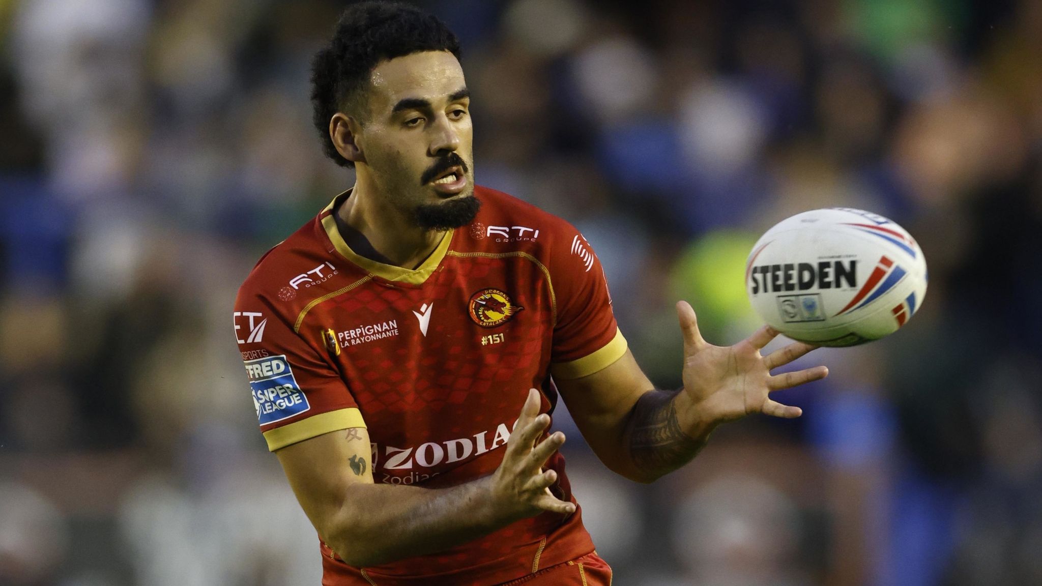 Leigh Leopards 14-30 Catalans Dragons: Super League leaders beat ...