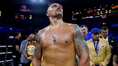 Oleksandr Usyk recovers to floor and knock out Daniel Dubois in unified ...