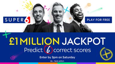 Super 6 returns! Win £1,000,000 for free this weekend! | Football News ...