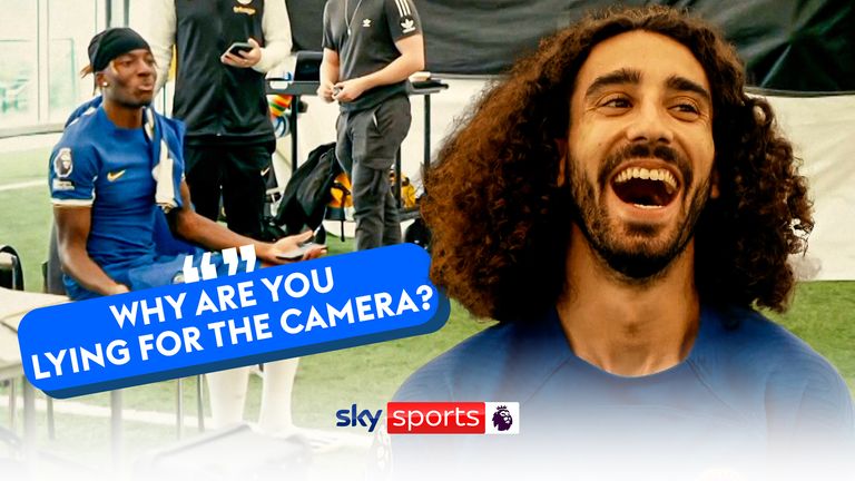 'Why you lying for the camera bro?!' | Behind the scenes at Chelsea's ...