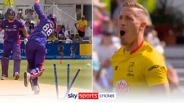 'What a start!' | Luke Wood takes two wickets in first three balls ...