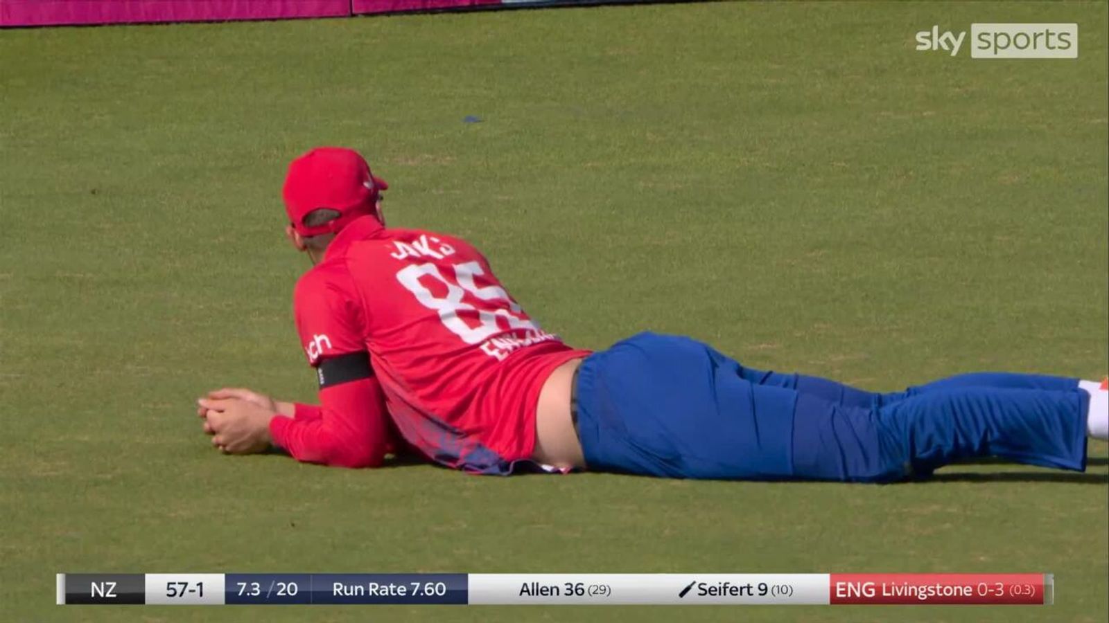 Will Jacks drops Tim Seifert skier | Did Chris Jordan distract him ...