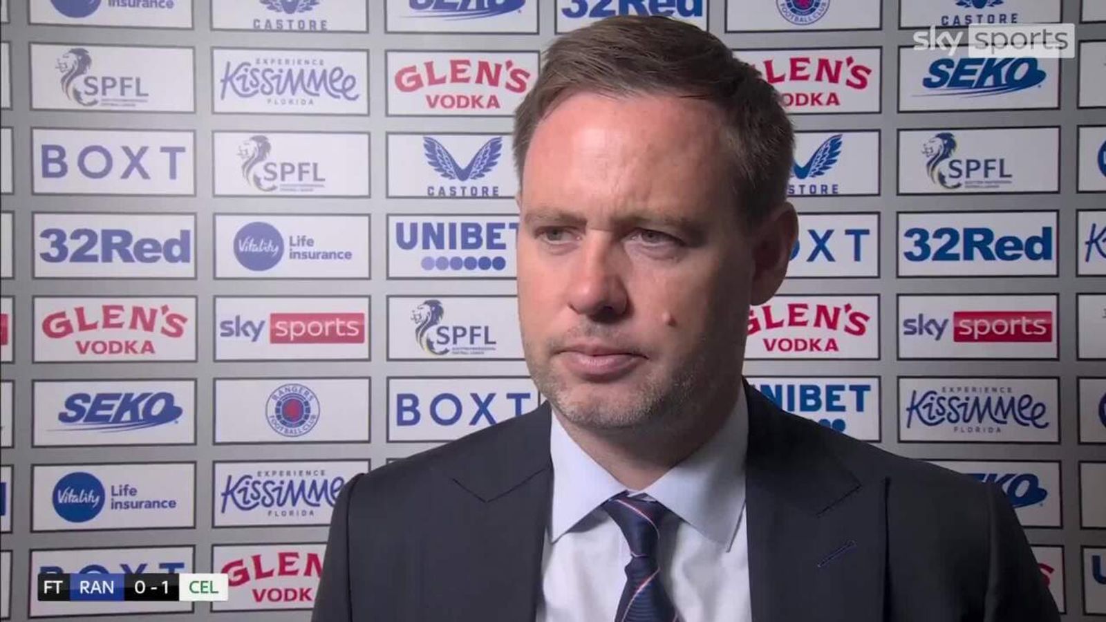 Michael Beale: Old Firm defeat bitterly disappointing | 'We shouldn't ...