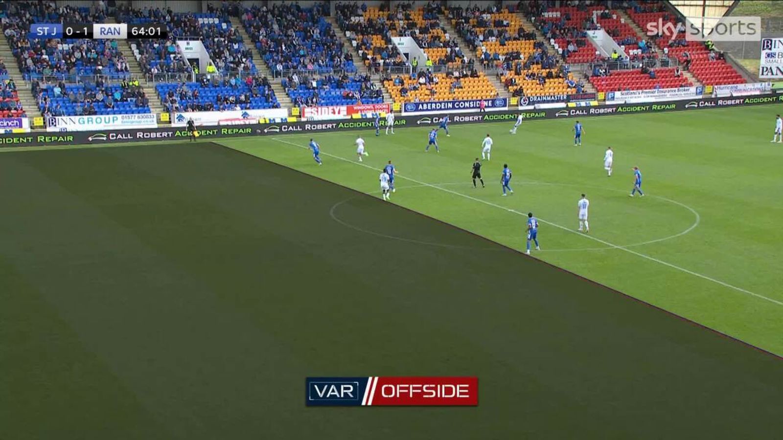 'How tight is that?! Extremely!' | Rangers denied second goal by VAR ...