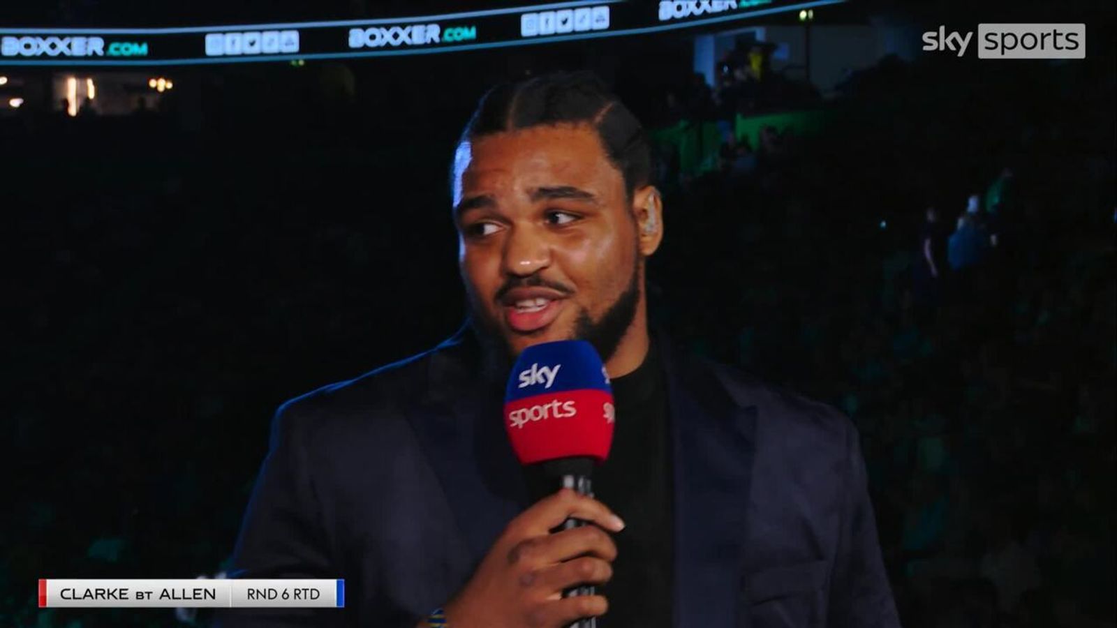 Frazer Clarke laughs off low-blow scare in stoppage win over David Allen: "He deserves an Oscar ...