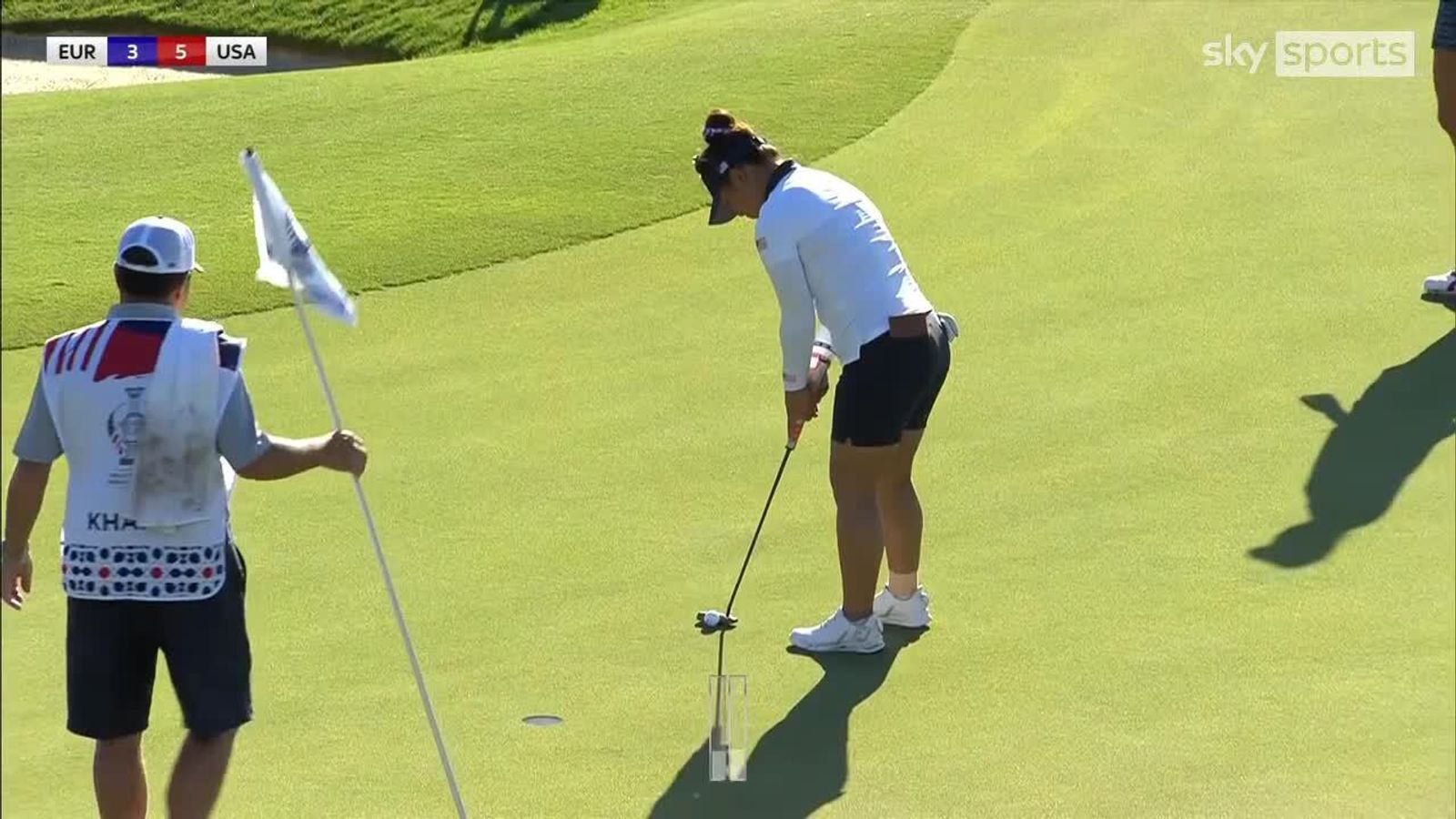 'You don't see that very often!' | Shock as Megan Khang misses two foot ...