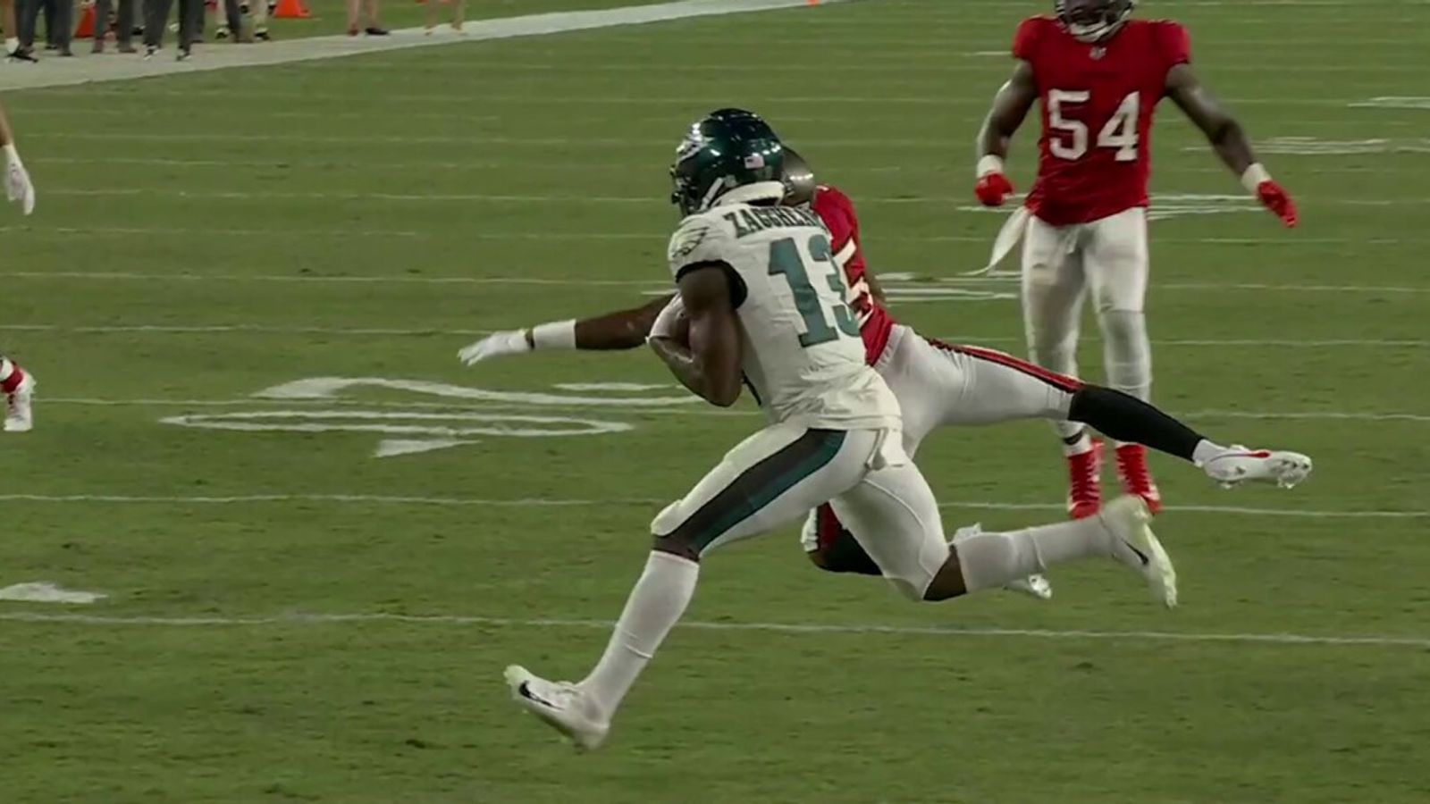 Pass of the season so far? | Jalen Hurts launches a 34-yard throw for ...