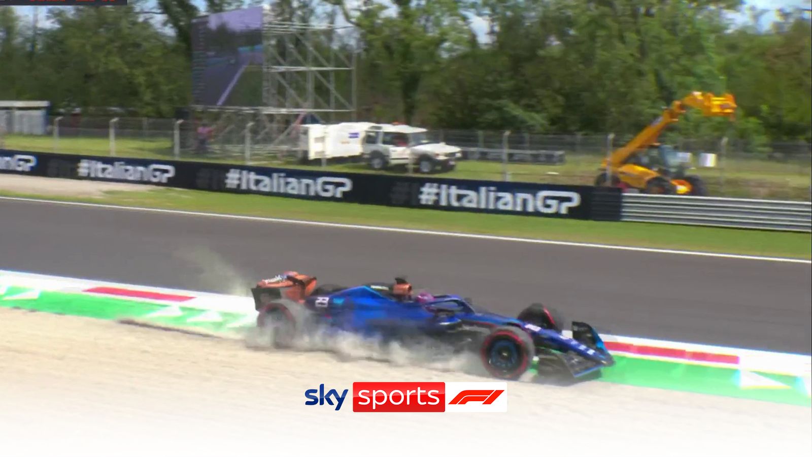 'A heroic effort!' - Alex Albon avoids major incident after running ...