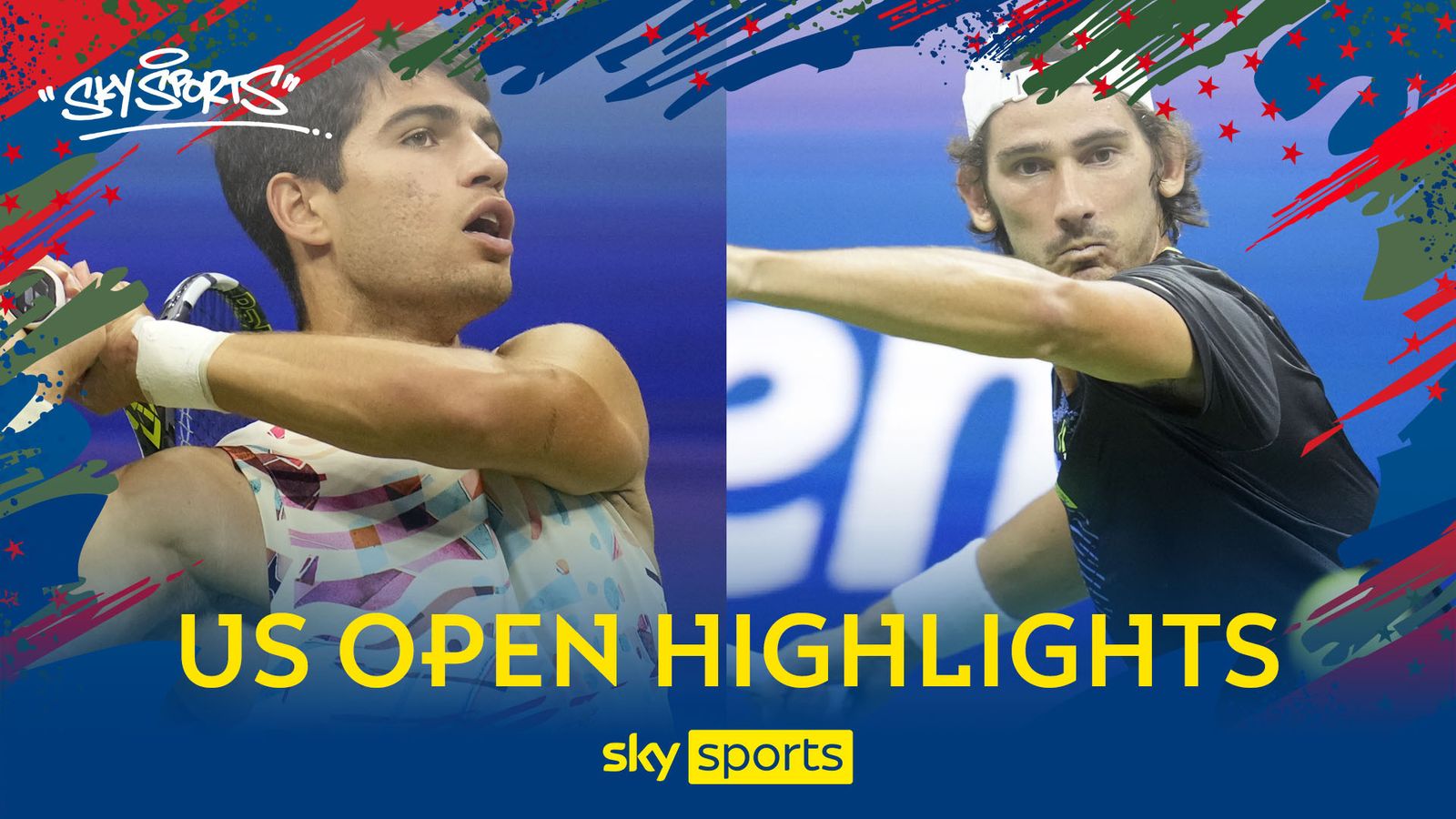Carlos Alcaraz vs Lloyd Harris | US Open highlights | Tennis News | Sky ...