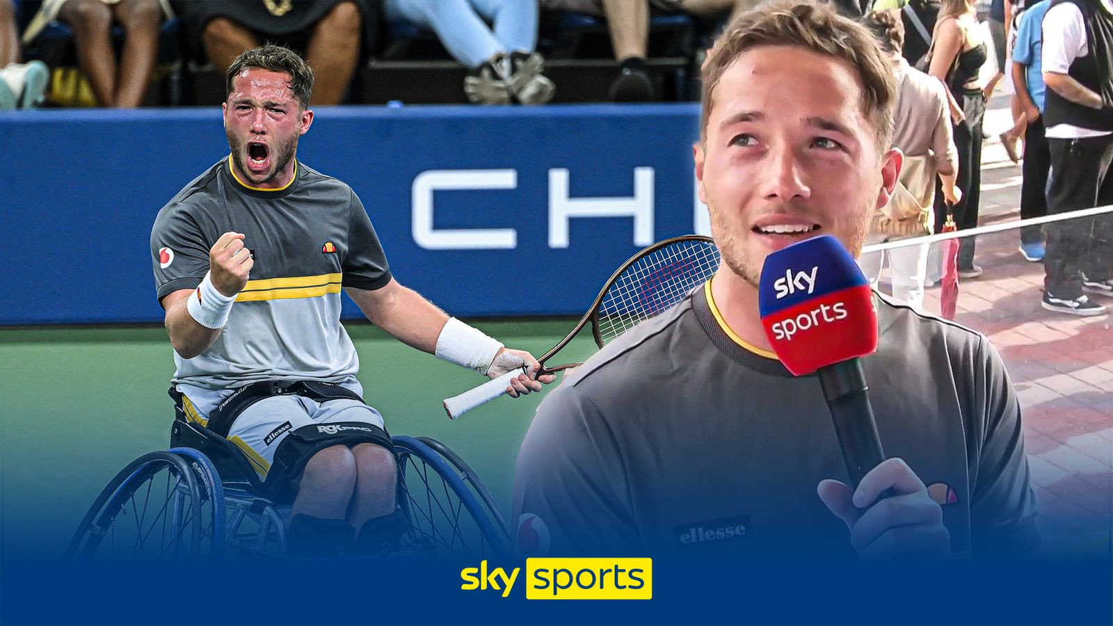 Alfie Hewett wins all-British US Open wheelchair singles final against doubles partner Gordon ...