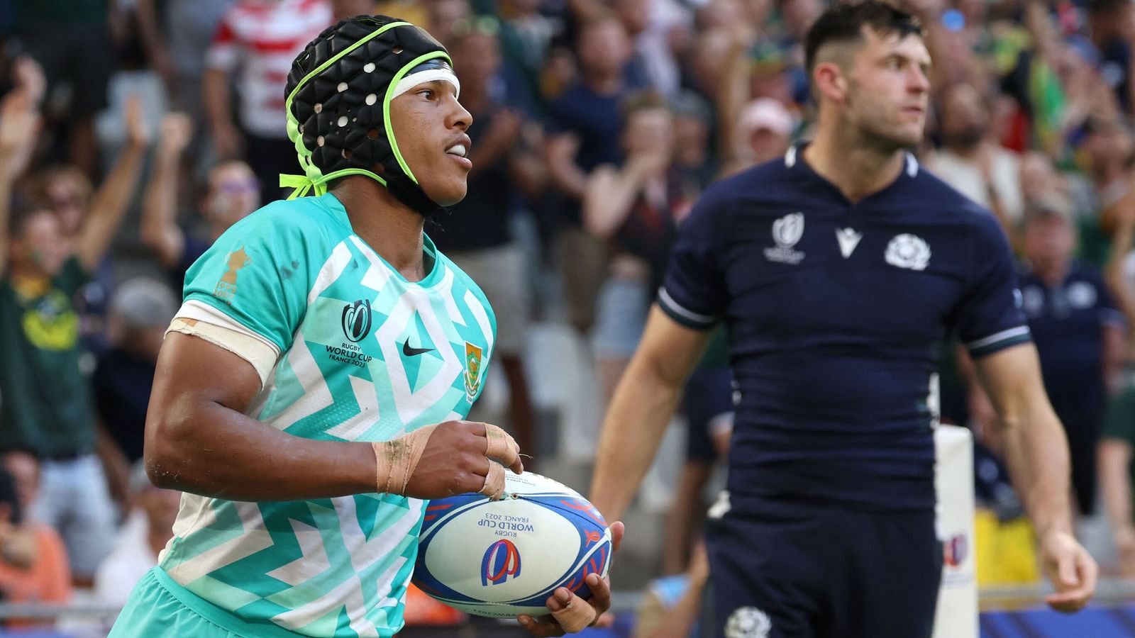 Scotland 18-3 South Africa: Springboks' Rugby World Cup defence off to ...