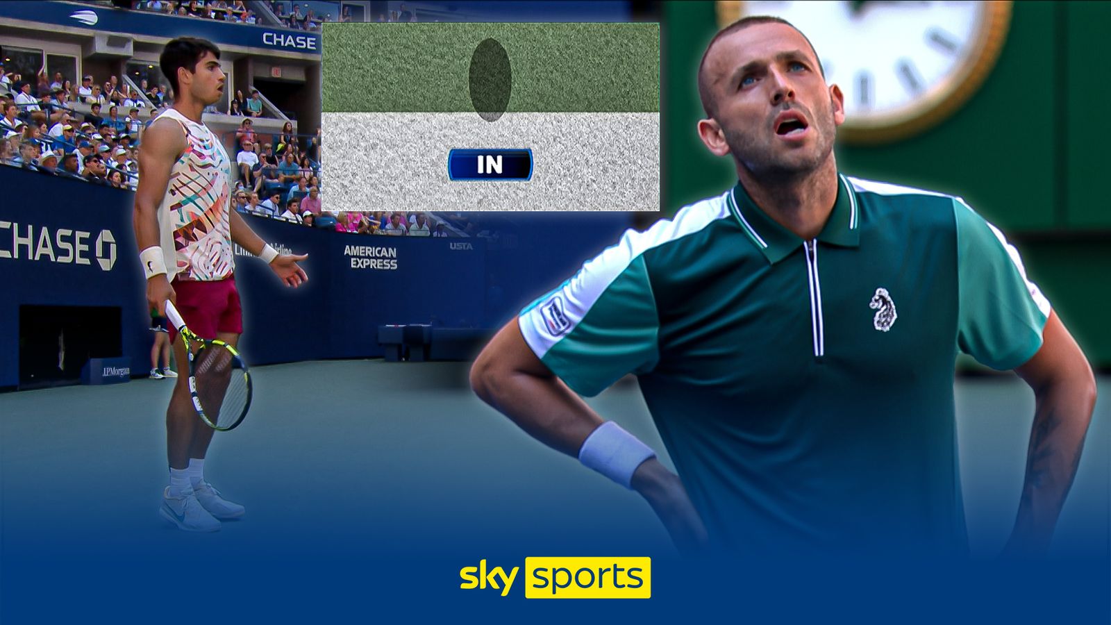 US Open: Dan Evans' run at Flushing Meadows ended by top-ranked Carlos ...