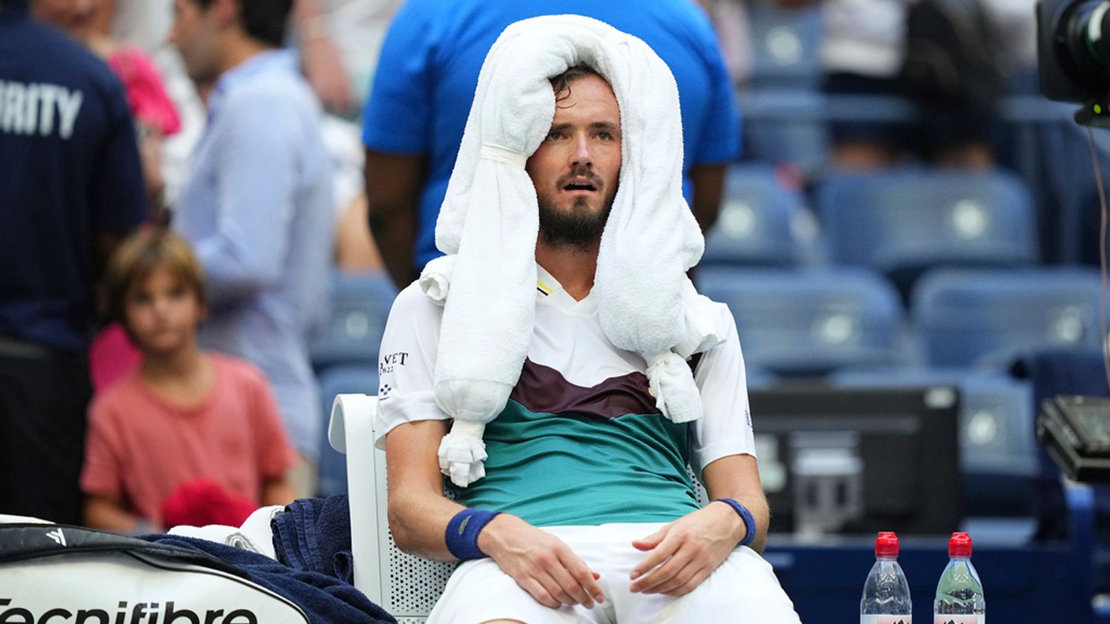 Daniil Medvedev says 'one player is going to die' during 'brutal' US ...