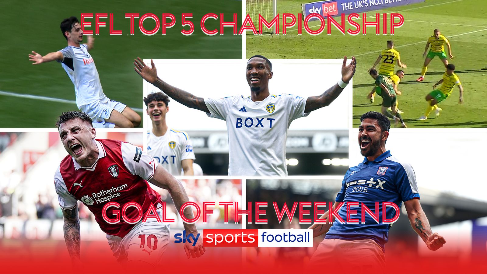 Top five Championship goals of the weekend | Football News | Sky Sports