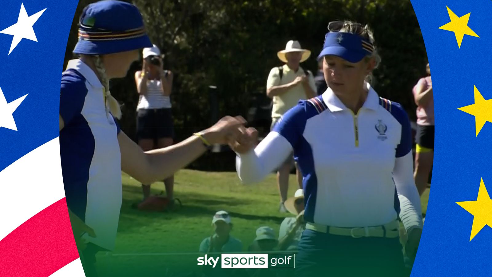 'The birdie machine!' | Emily Pedersen turns fourballs scoreboard ...