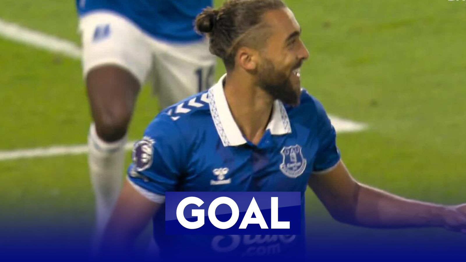 Calvert-Lewin scores to secure Everton's first PL win of season ...