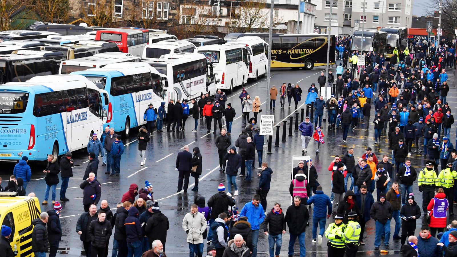 Scottish football supporters' bus shake up scrapped by Traffic ...