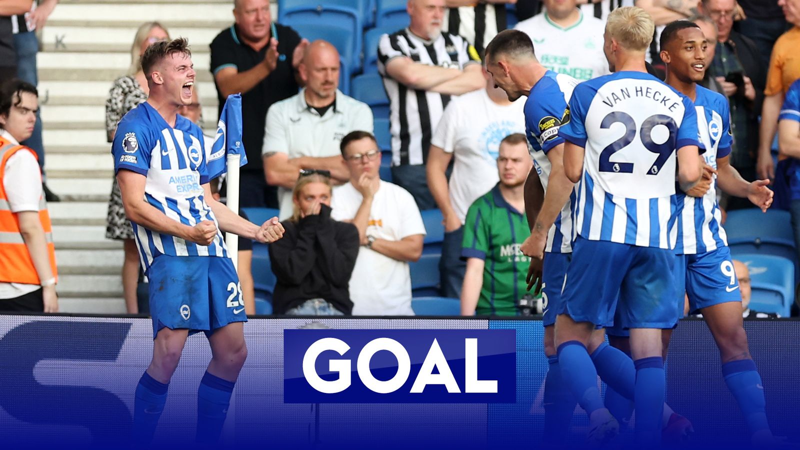 Exquisite Ferguson strike doubles Brighton’s lead! | Football News ...