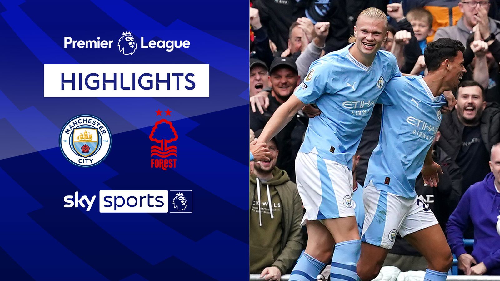 Man City 2-0 Nottingham Forest: Rodri red card not costly thanks to ...