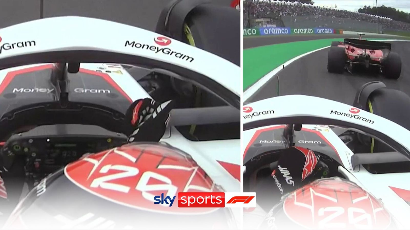 ‘A sarcastic thumbs up’ | Kevin Magnussen and Carlos Sainz get in each ...