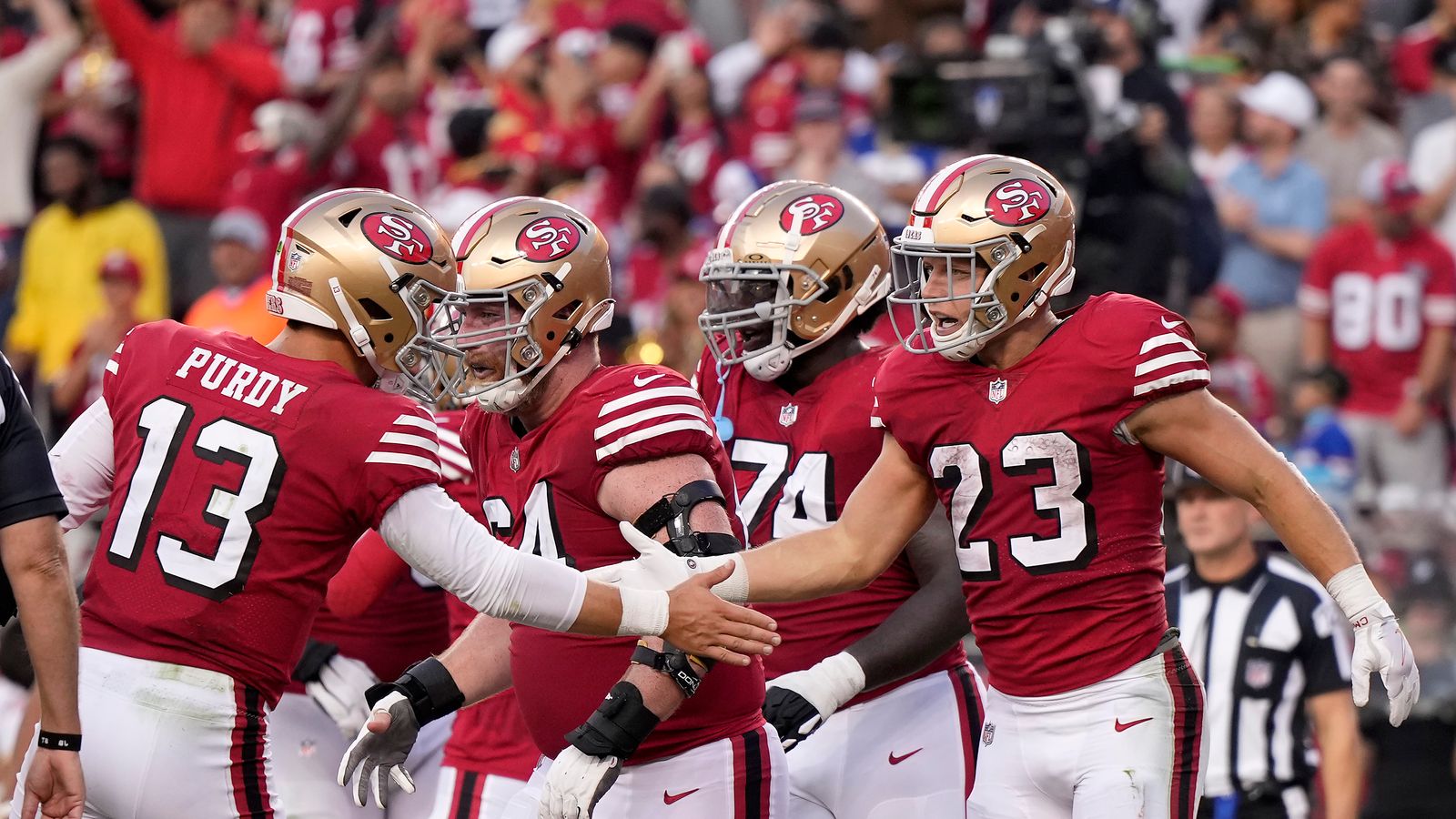 New York Giants 12-30 San Francisco 49ers: Brock Purdy throws for two ...