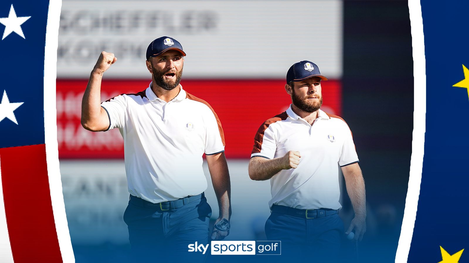 Ryder Cup: Europe lead USA 9.5-2.5 after Viktor Hovland, Ludvig Åberg ...