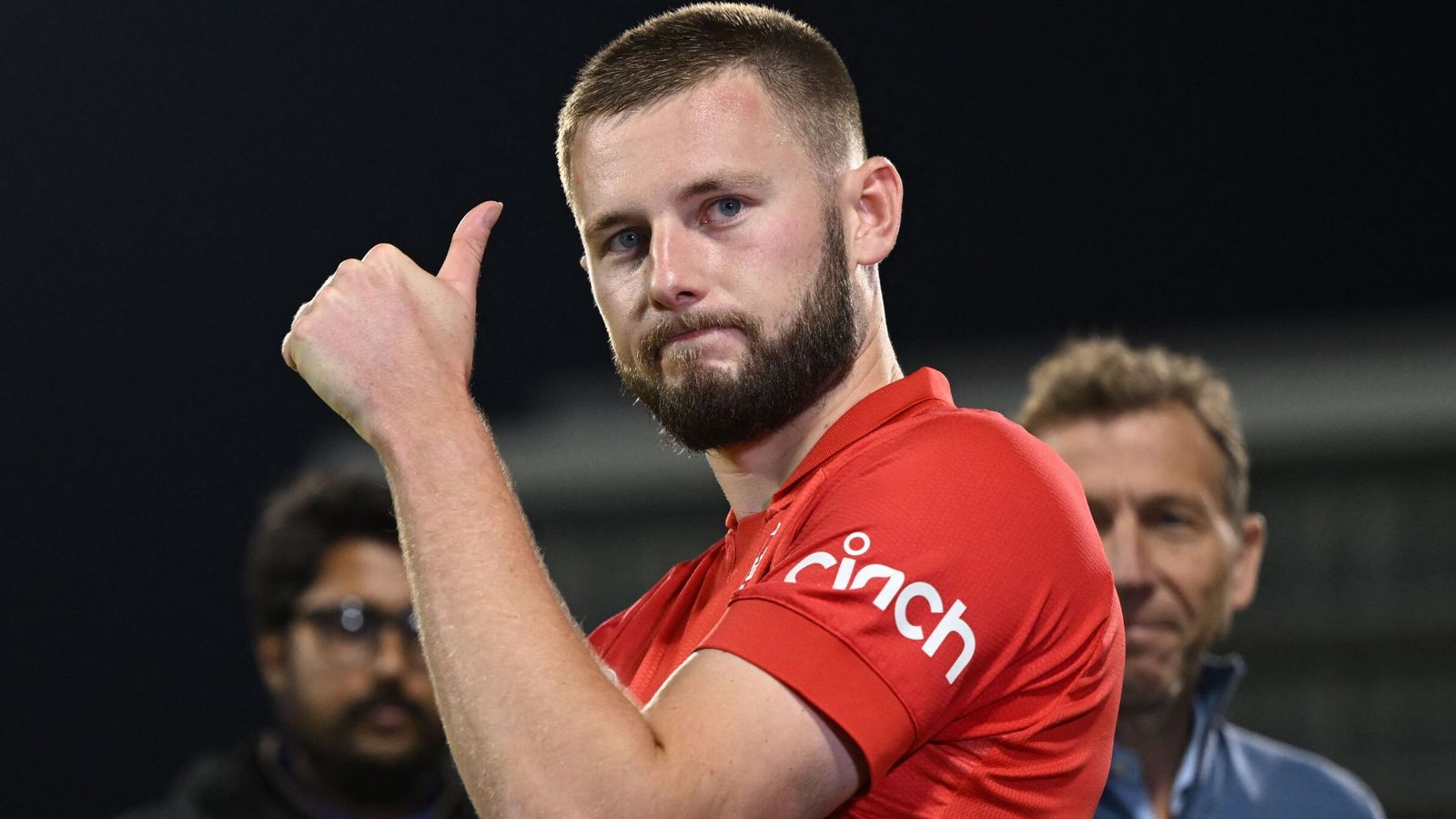 England bowler Gus Atkinson takes four wickets on debut as Michael ...