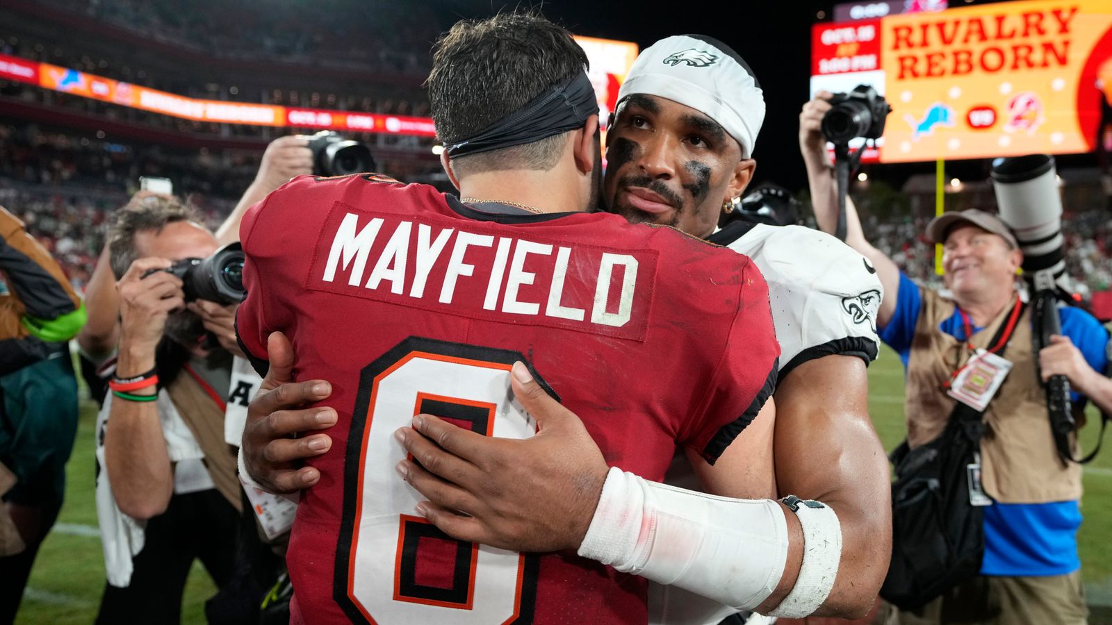Philadelphia Eagles 25-11 Tampa Bay Buccaneers: Jalen Hurts throws for ...