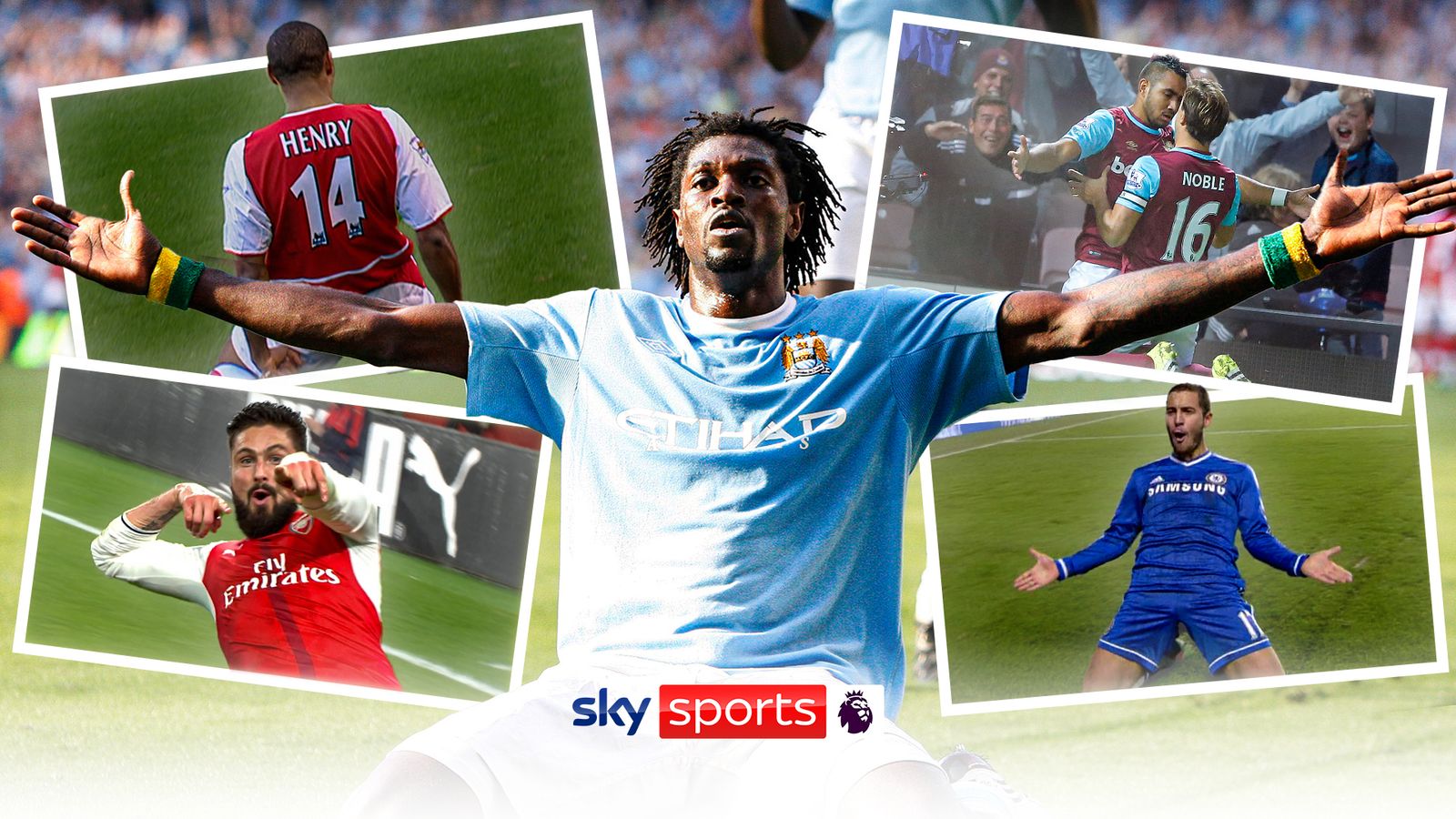 The best ever Premier League knee slides part one: Thierry Henry ...