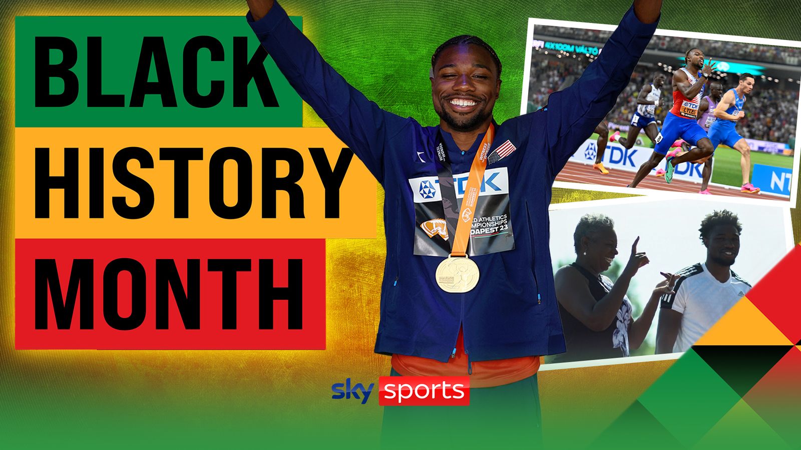 Black History Month: Noah Lyles talks about heritage, family, faith and ...