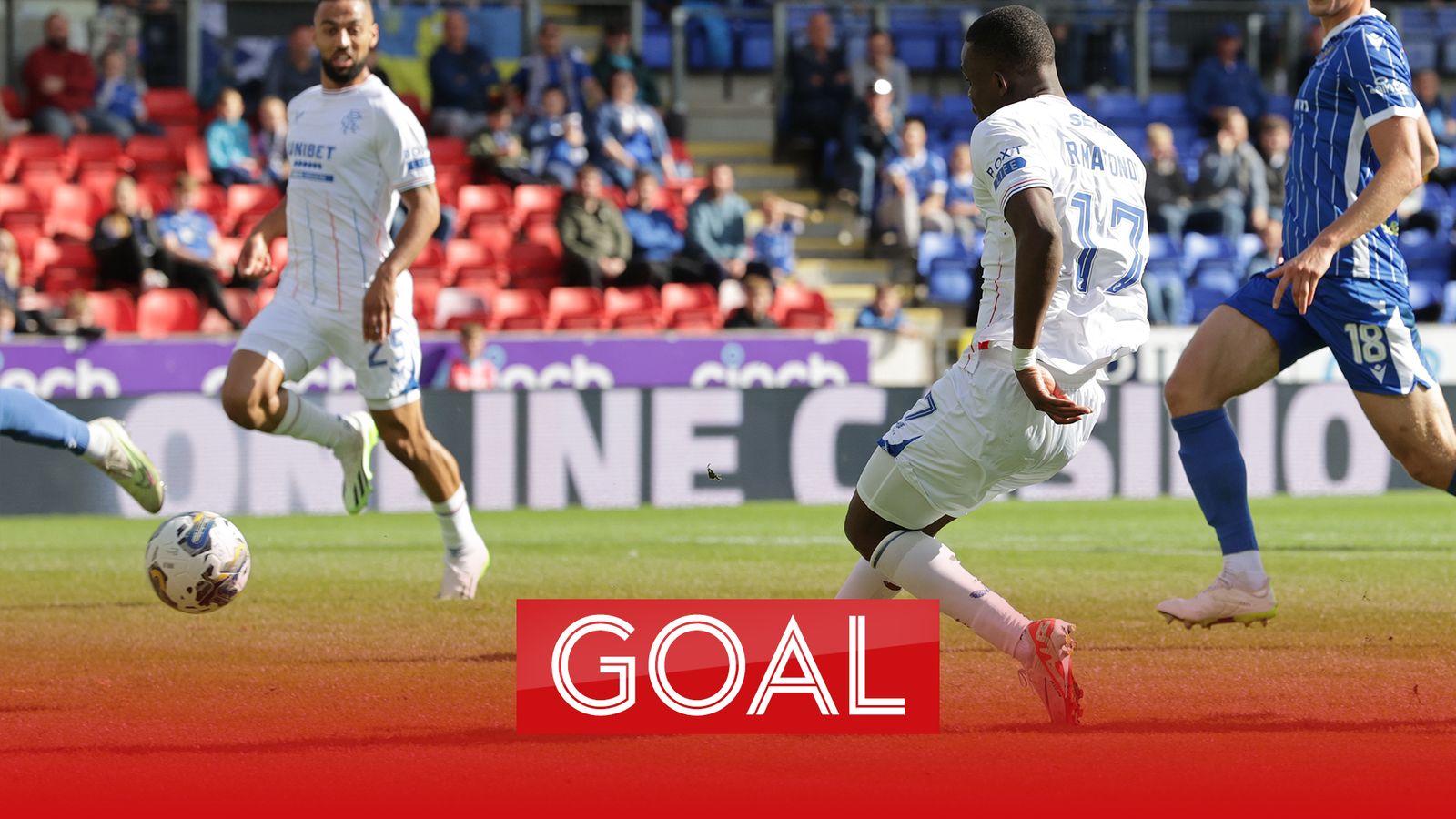 'And that should do it for Rangers!' | Rabbi Matondo puts Rangers two ...