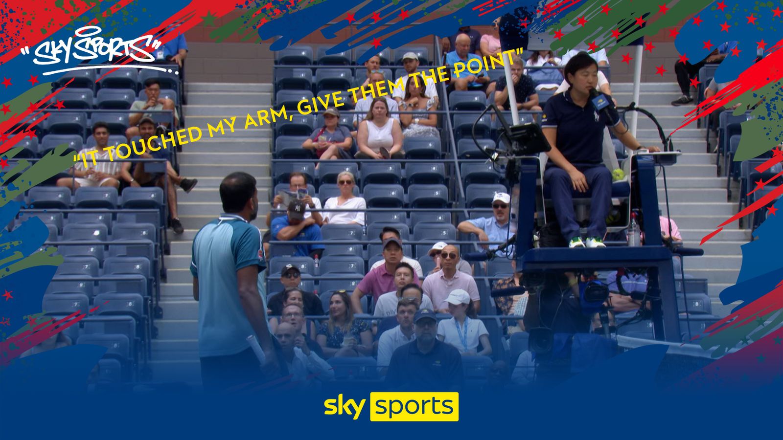 'What an incredible gesture!' | Rohan Bopanna asks umpire overturn ...
