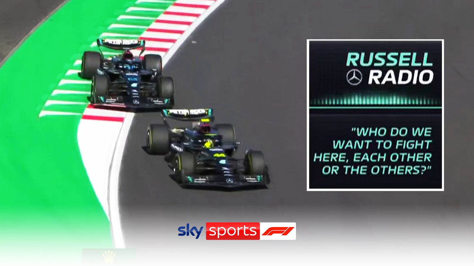 Lewis Hamilton and George Russell explain dramatic Japanese GP for ...
