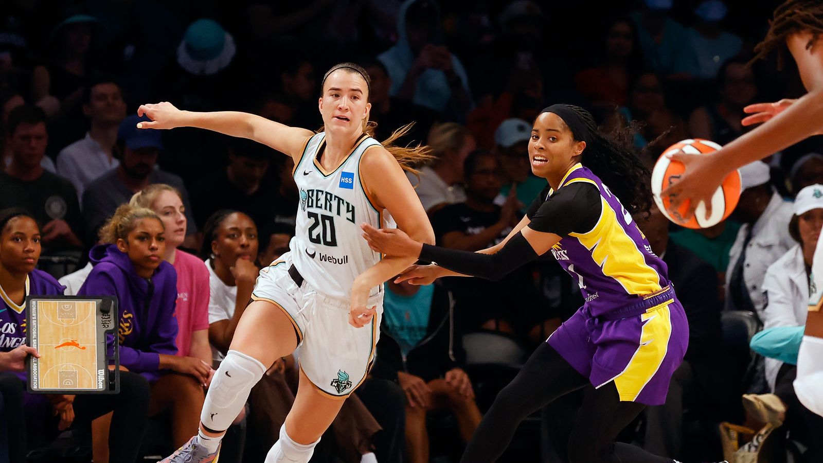 Sabrina Ionescu breaks single-season three-point record | New York ...