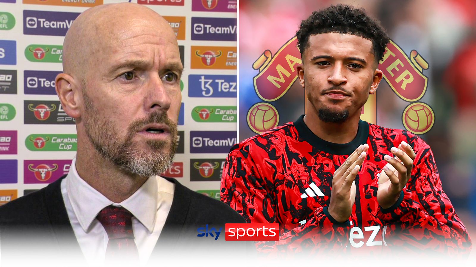Jadon Sancho: Manchester United manager Erik ten Hag will not back down in stand-off with winger ...