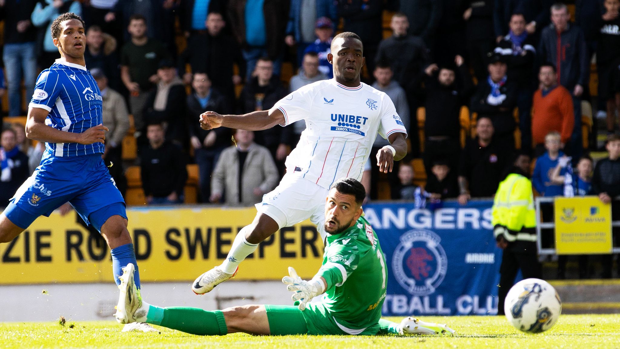 St Johnstone 0-2 Rangers: Danilo and Rabbi Matondo strike to ease ...
