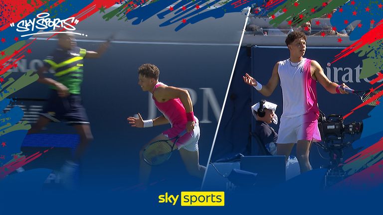 'He ran in his way!' | Ball boy error almost leads to on-court disaster ...