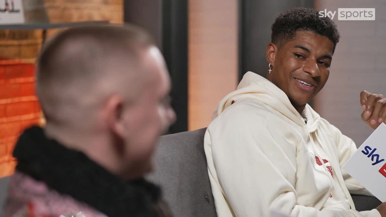 'The timing was mad!' | Marcus Rashford and Aitch reveal their ...