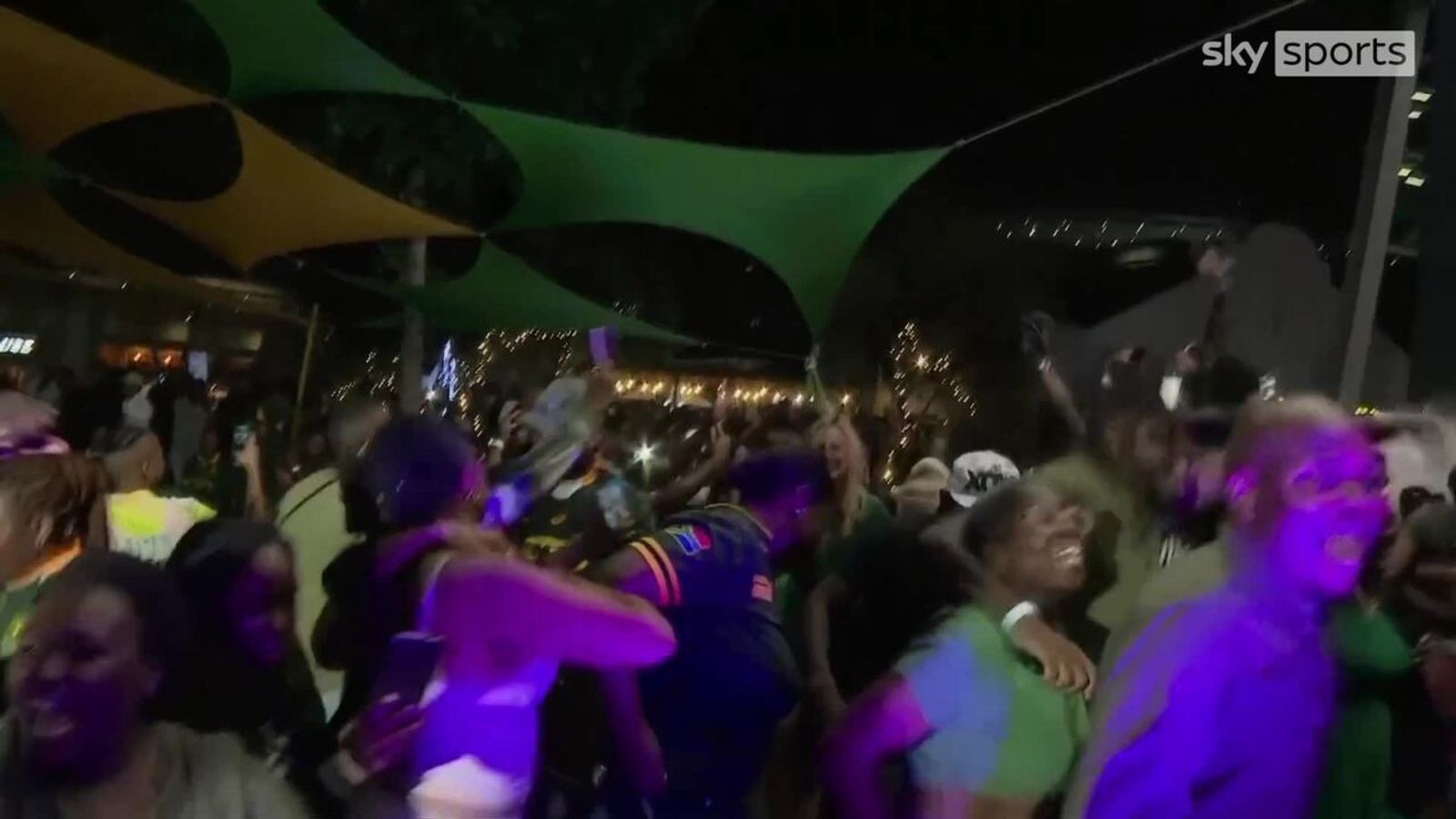 Wild celebrations in Pretoria as South Africa win World Cup final ...