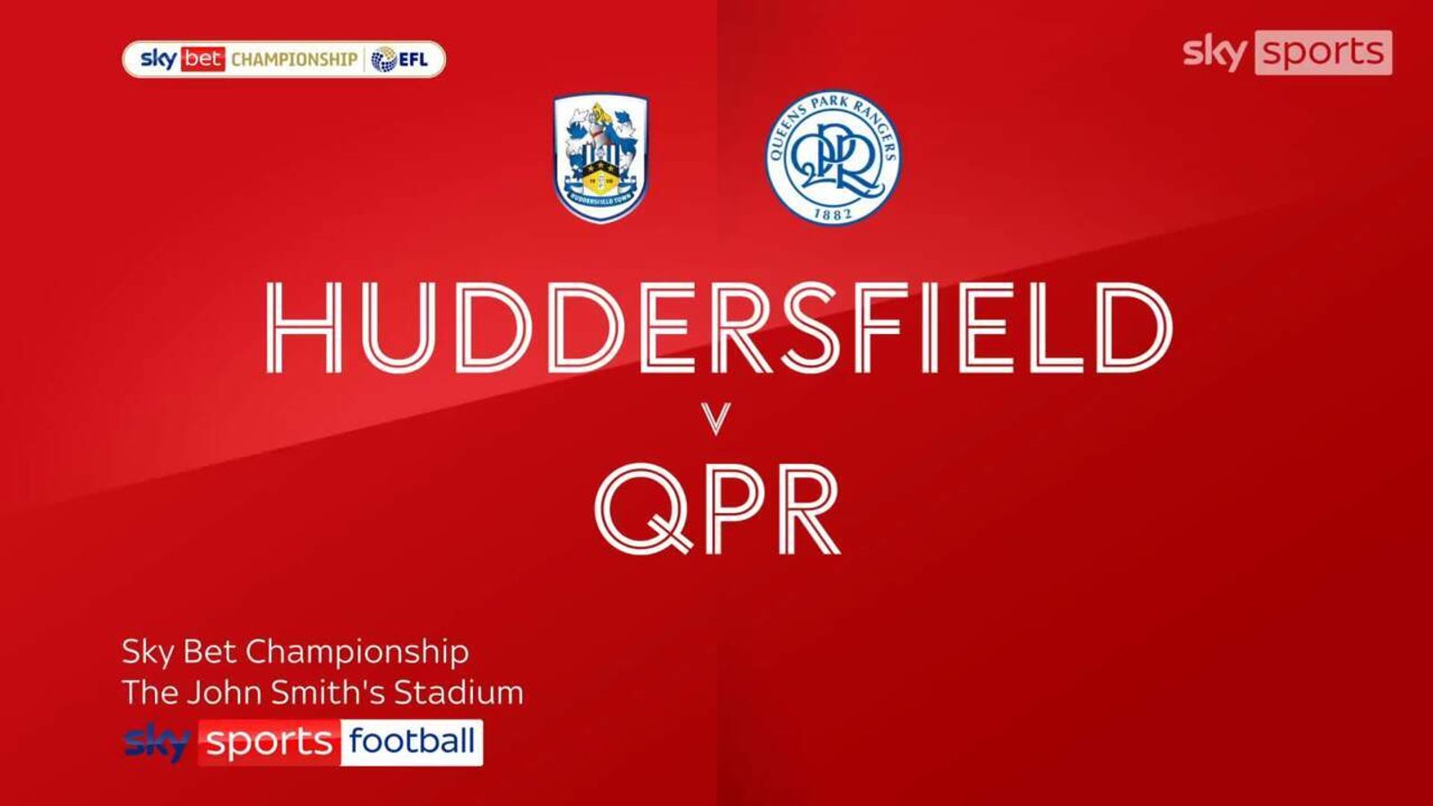 Huddersfield Town 2-1 Queens Park Rangers | Championship highlights | Football News | Sky Sports
