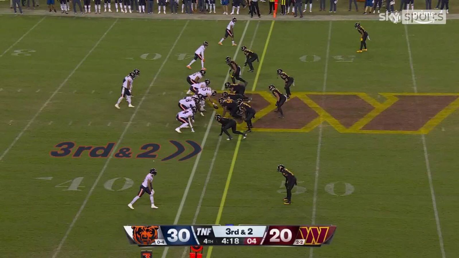 'Wow! It's the night of nights for Moore!' | DJ Moore's 56-yard ...