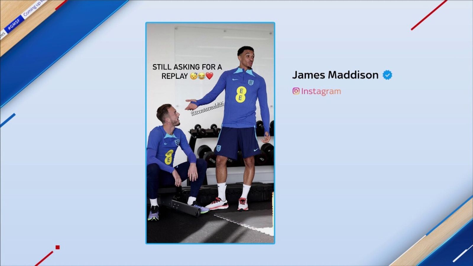 'Still asking for a replay' | James Maddison taunts Trent Alexander ...