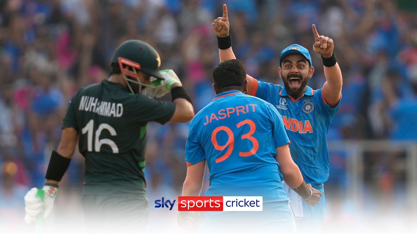 Cricket World Cup: Pakistan collapse vs India before Rohit Sharma ...